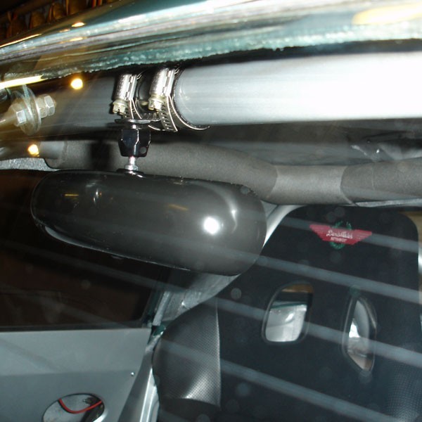 Center rear view Mirror - Convex Black