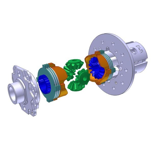 MGB / MGC Clutch LSD - Banjo Axle- Newly manufactured to our own ...